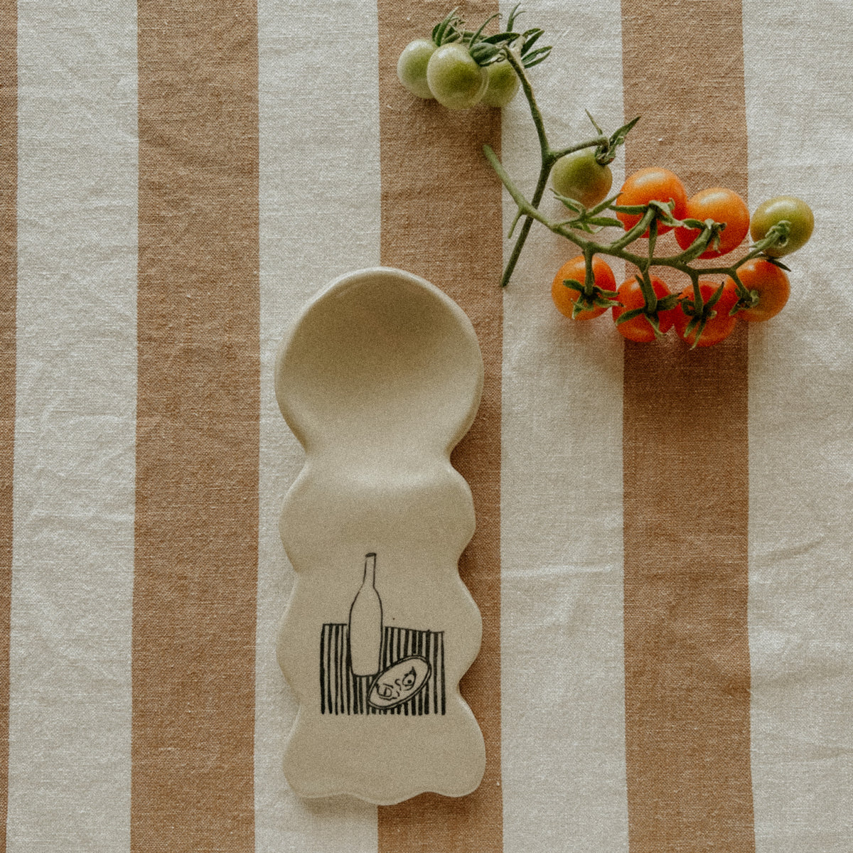 harry ceramic serving spoon – Krista Coons Studio