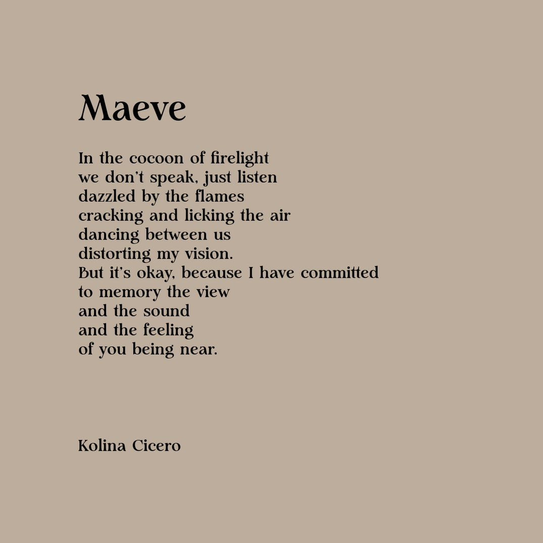 Maeve Ceramic Poem – Krista Coons Studio